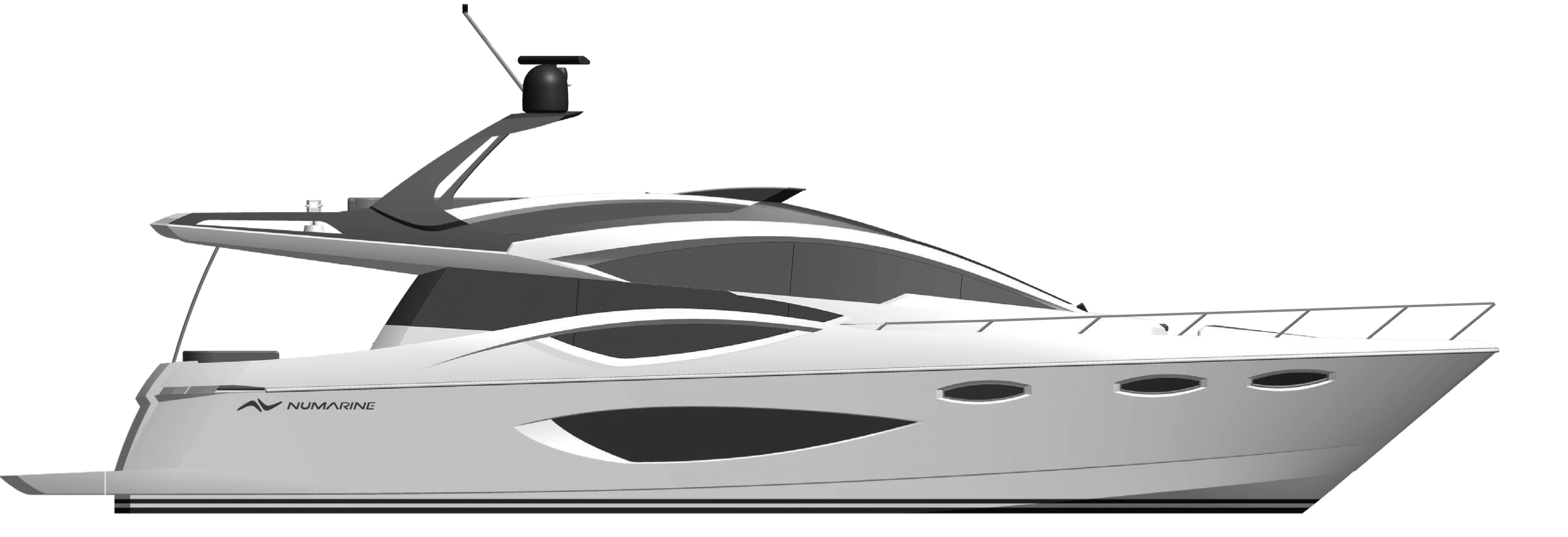 Numarine Fly Range - Citimarine Yachts